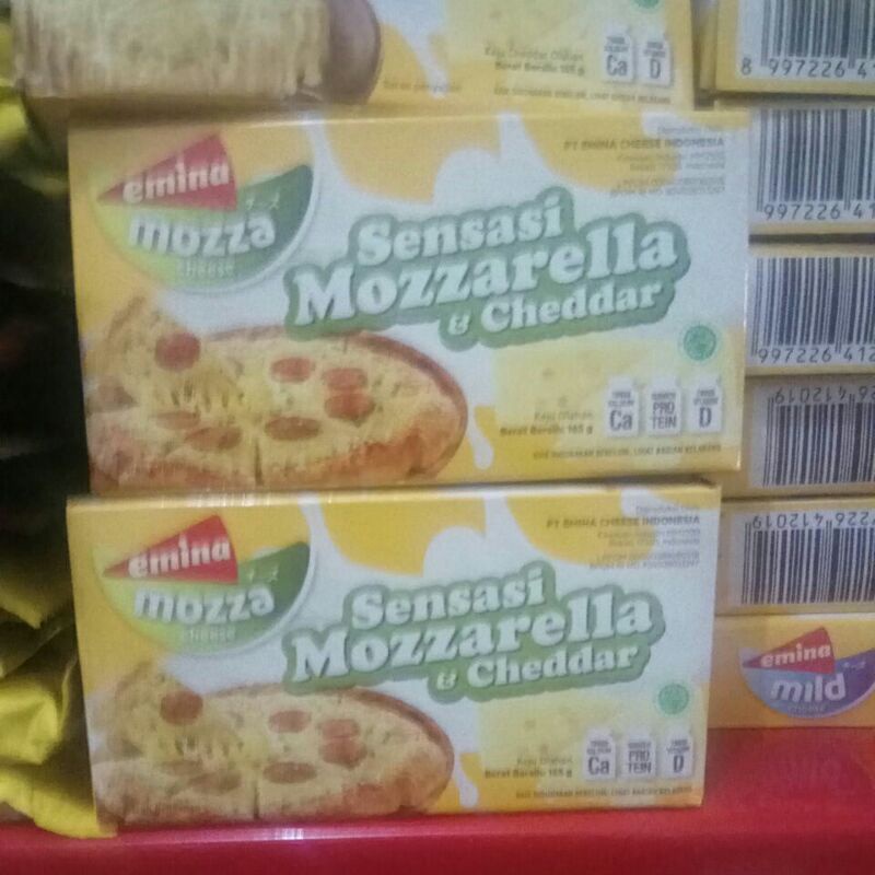 Jual keju emina mozza cheese 165 gram | Shopee Indonesia