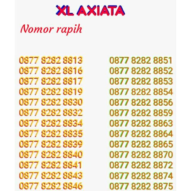 Jual KARTU XL RAPIH | Shopee Indonesia