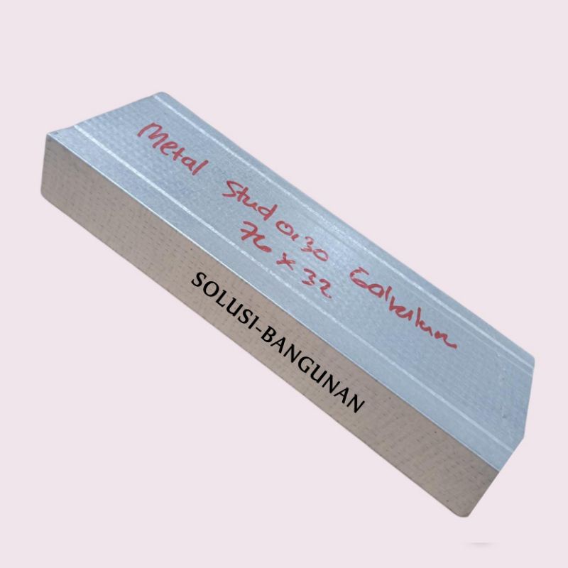 Jual C stud 76-3m/metal stud 76/partisi/rangka partisi dinding/partisi ...