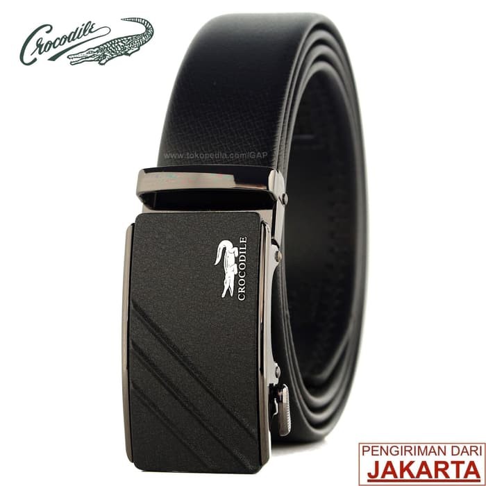 Jual GESPER IKAT PINGGANG PRIA | MODEL REL KULIT | CROCODILE A2 ...