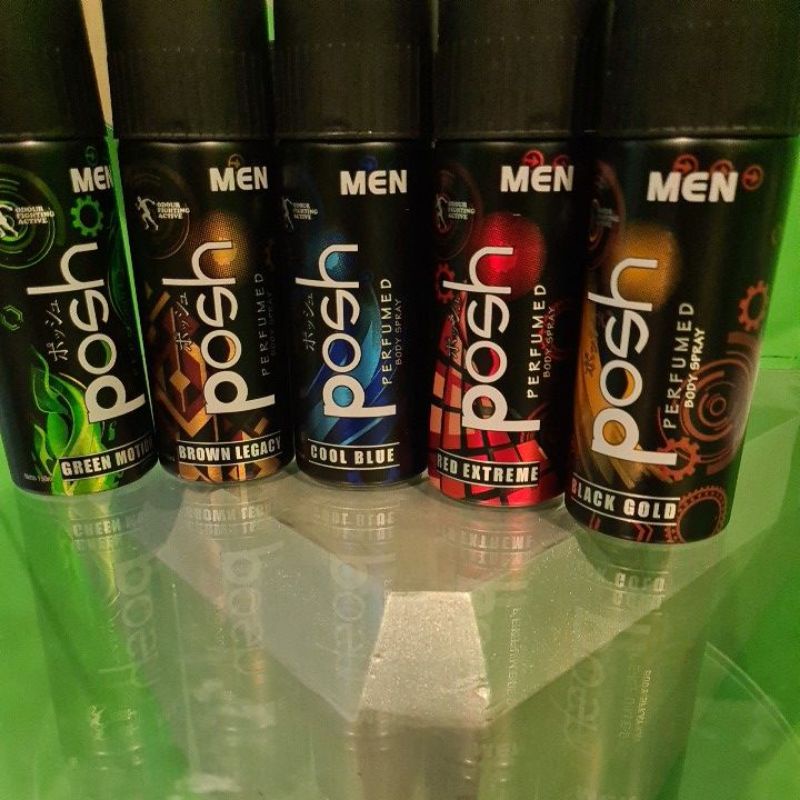 Jual POSH MEN BODY SPRAY 150ML* | Shopee Indonesia