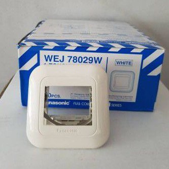 Jual PANASONIC FRAME / BINGKAI SERI SAKLAR 1 GANG 2 GANG DEVICE PUTIH ...