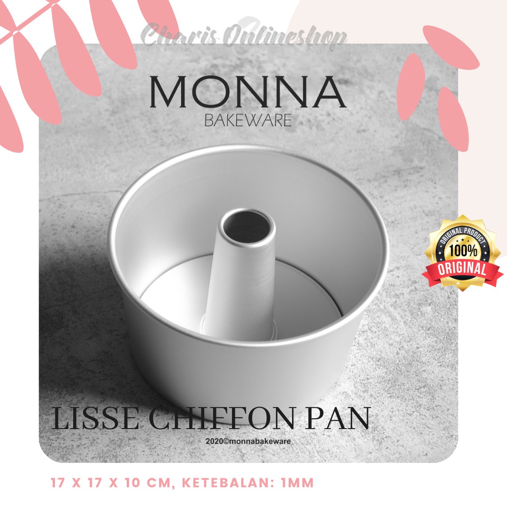 Jual MONNA BAKEWARE - Lisse Chiffon Pan Loyang Kue Chiffon Sifon Cake ...