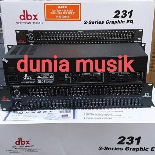 Jual equalizer dbx231 dbx 231. 2x31 channel | Shopee Indonesia