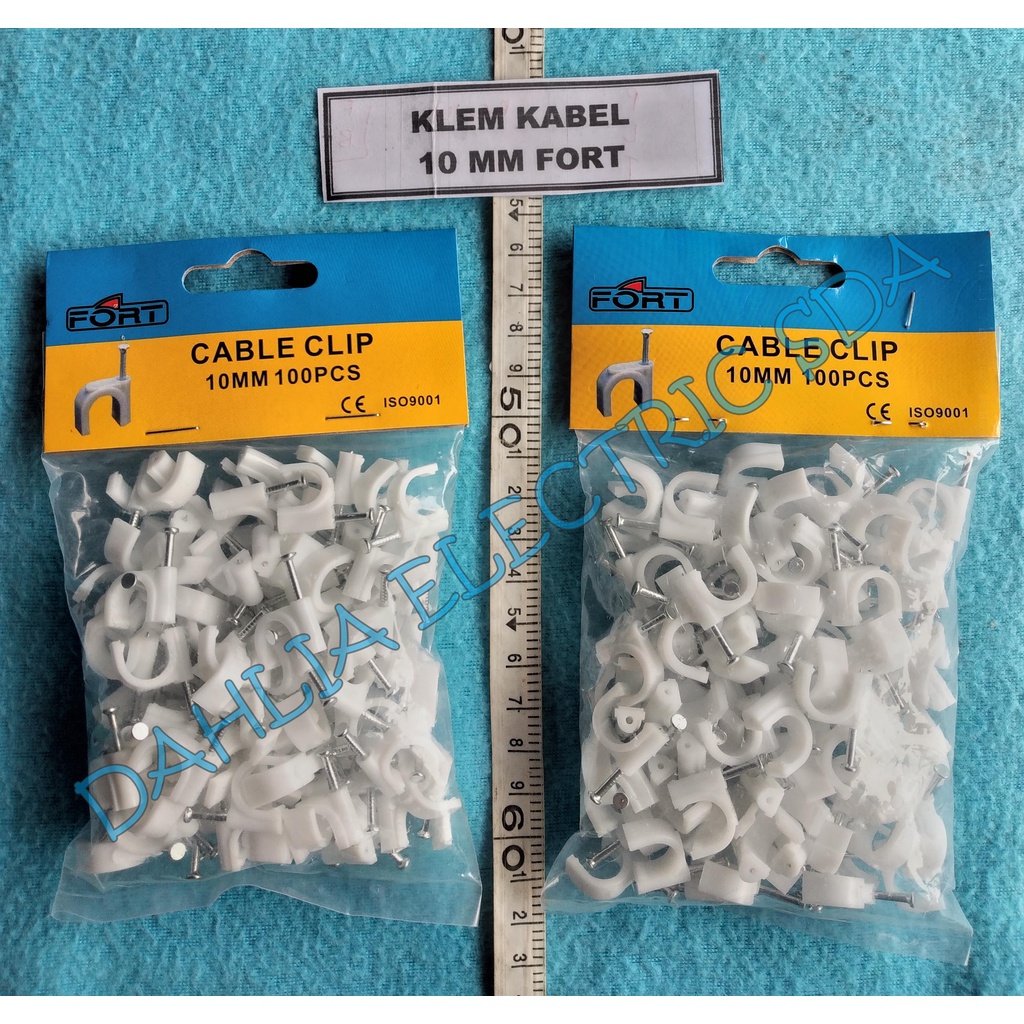 Jual KLEM KABEL 10MM FORT (1 PACK = 100PCS) | Shopee Indonesia