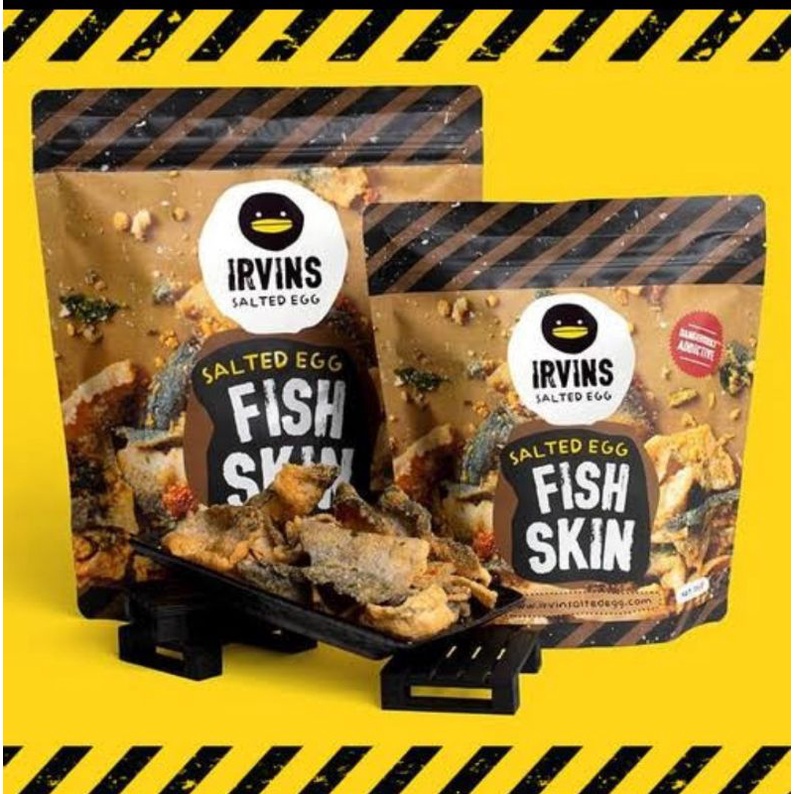 Jual Irvins Salted Egg Fish Skin 2 x 210gram | Shopee Indonesia