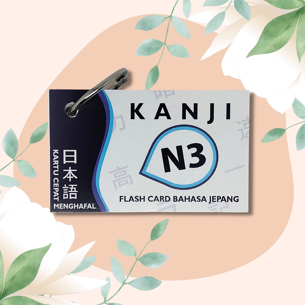 Jual Mr.Y JLPT KANJI N3 FLASH CARD BAHASA JEPANG | Shopee Indonesia