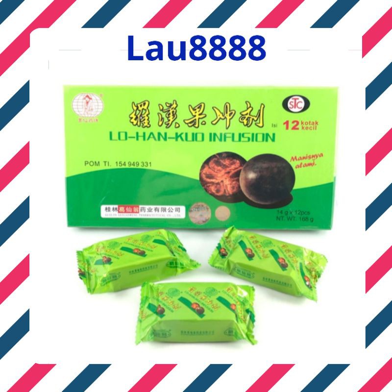 Jual LUO HAN GUO / LOHANKUO / LO HAN KUO INFUSION - Sachet & Kotak ...