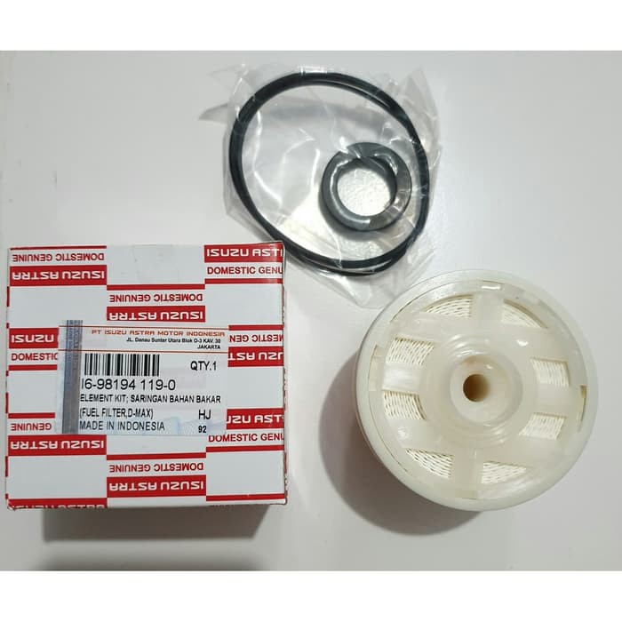 Jual Fuel Filter Saringan Solar Isuzu DMax D Max MU X NLR NMR | Shopee ...