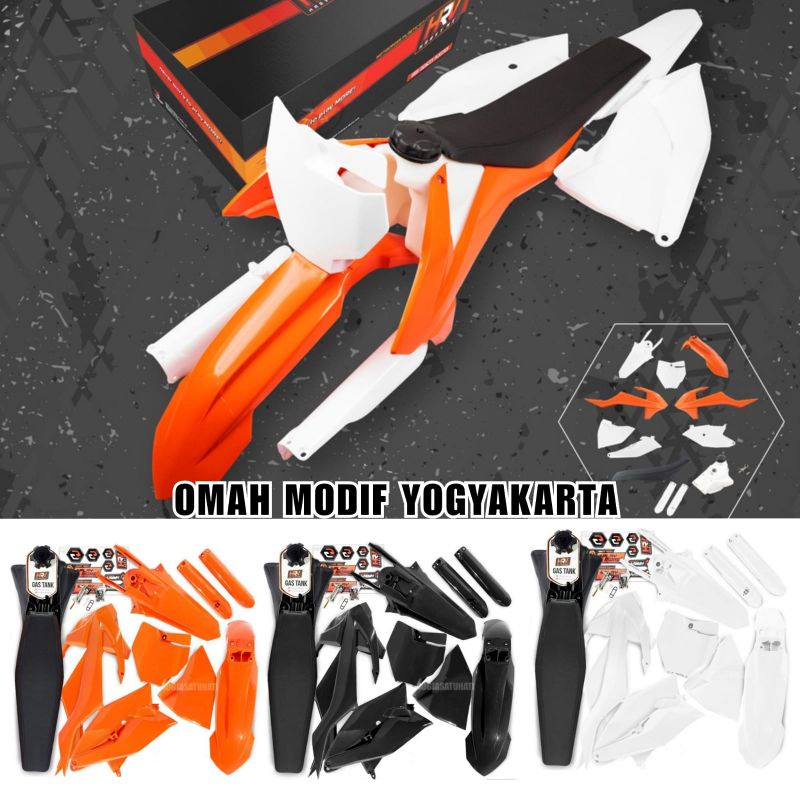 Jual Body Trail Set Bebek Modif HRV KTM 85 SX 2020 Cover Body Set KTM ...