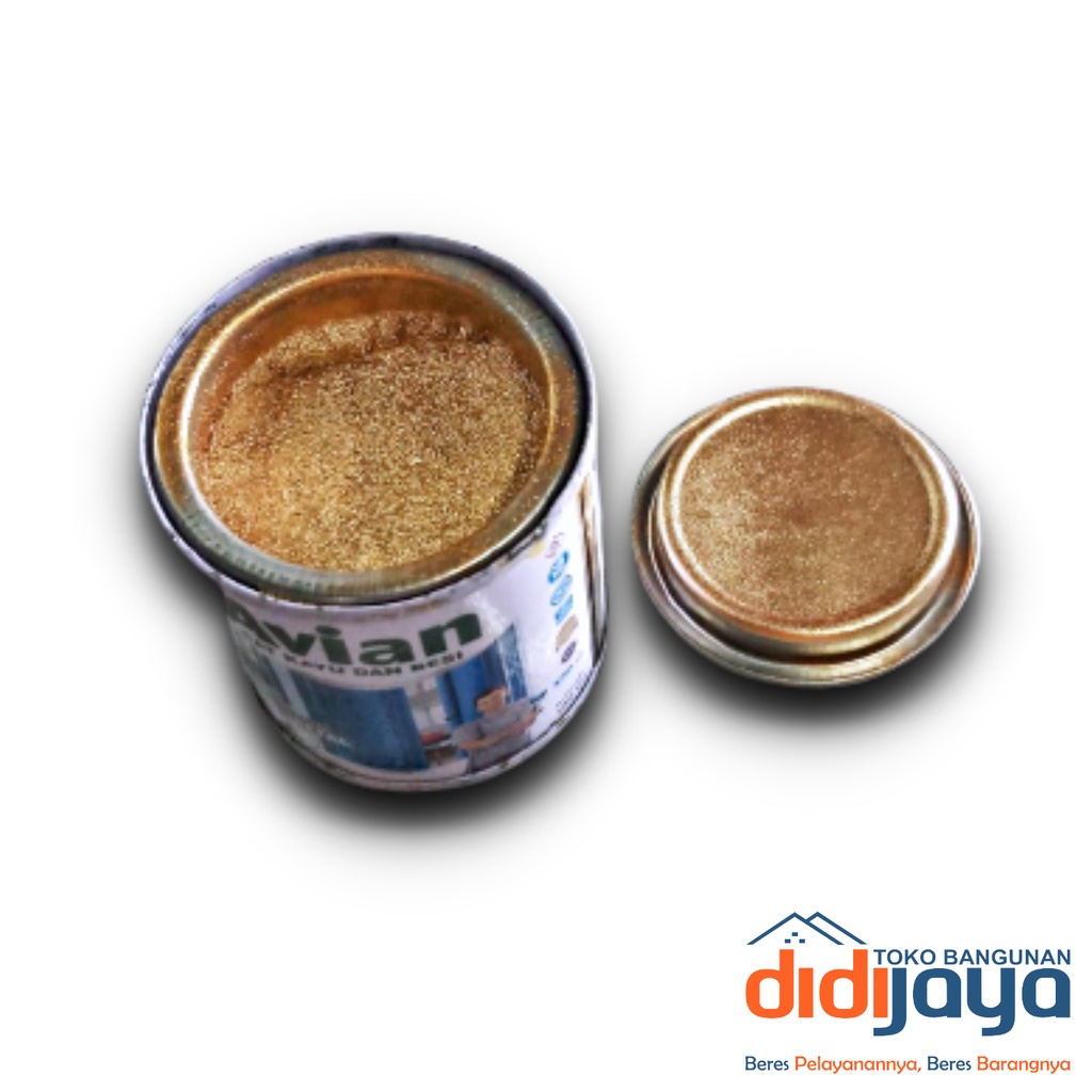 Jual Cat AVIAN Warna BRONZE EMAS Kemasan 100 cc / 100 ML - Cat Emas ...