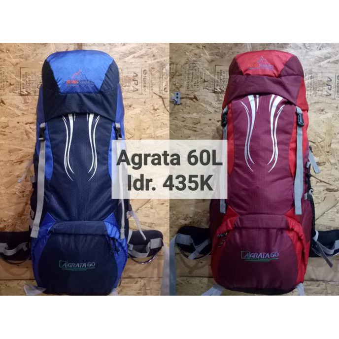 Jual Tas Ransel Carrier Seven Summits Agrata 60L | Shopee Indonesia