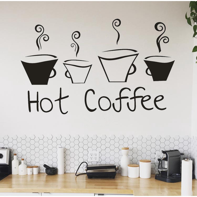 Jual Stiker Dinding Kopi Dekorasi Kafe Coffee Wall Decals Buy New ...