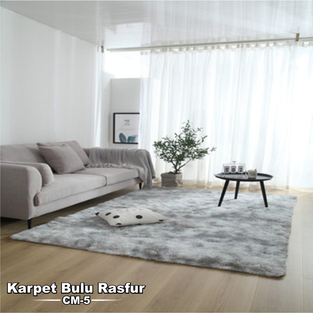 Jual PROMO Karpet Bulu Rasfur Minimalis Ukuran 120 X 180 CM Karpet ...