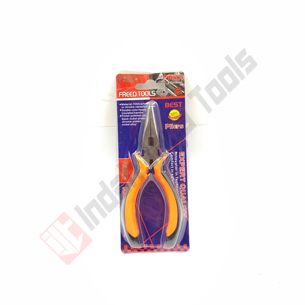 Jual FREED TOOLS Tang LANCIP MINI 4.5 INCH - Long Nose Pliers | Shopee Indonesia