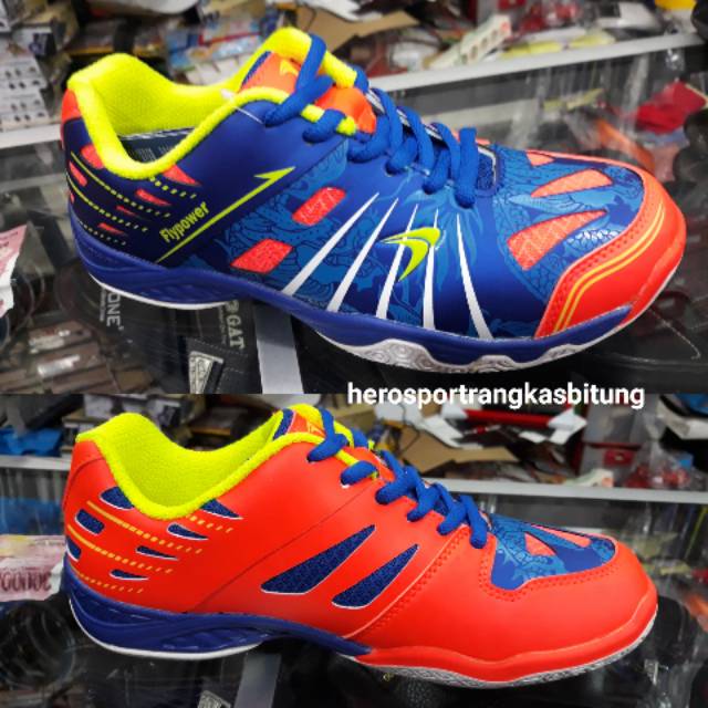 Jual sepatu badminton flypower power control & sepatu badminton ...
