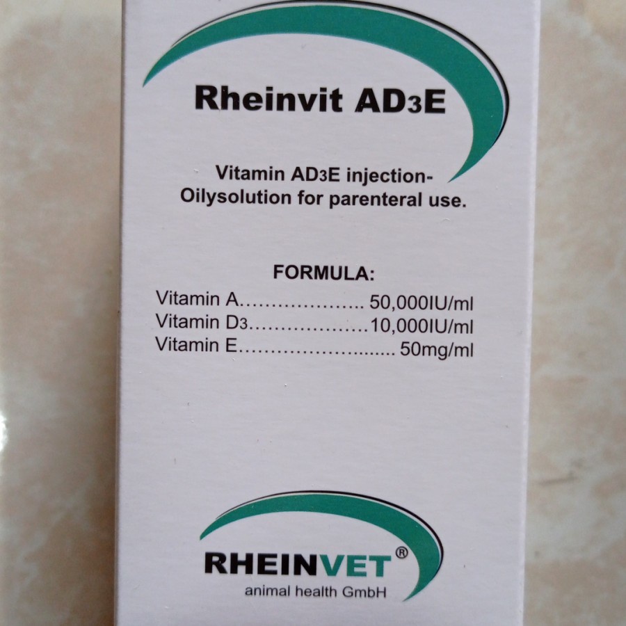 Jual Vit AD3E Rheinvet injeksi Jerman | Shopee Indonesia