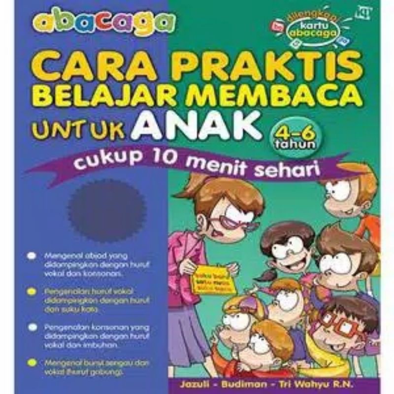 Jual buku praktis belajar membaca abacaga | Shopee Indonesia