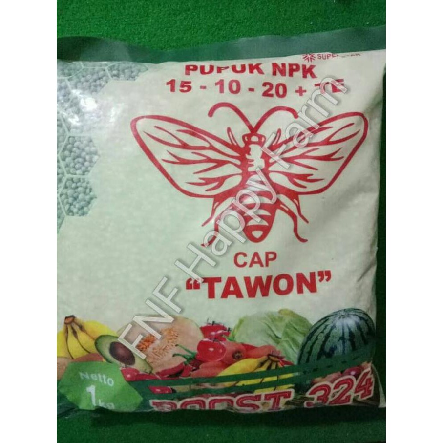 Jual Open Ds Pupuk Npk Grower Boost 15-10-20 + Te Cap Tawon | 1Kg ...