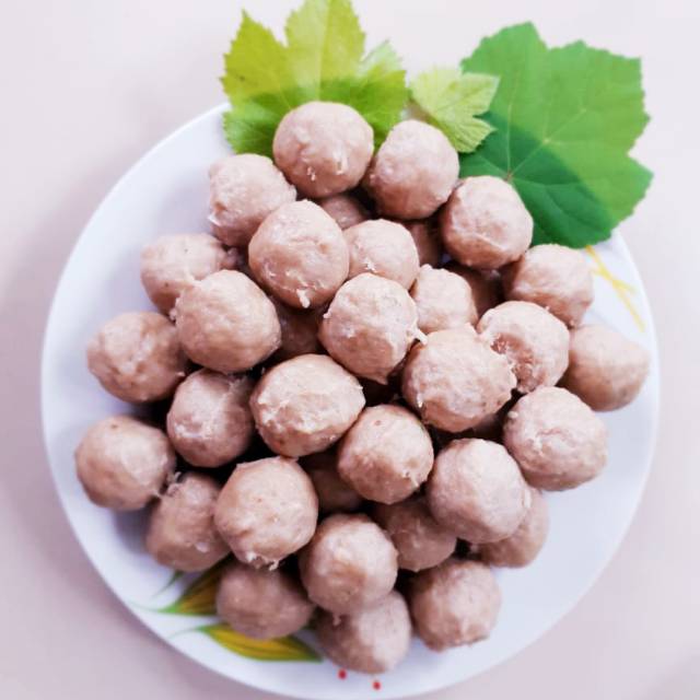 Jual Bakso Sapi homemade bakso sehat halus 500gr | Shopee Indonesia
