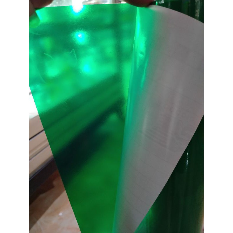 Jual Stiker Skotlet Hijau Transparan green | Shopee Indonesia