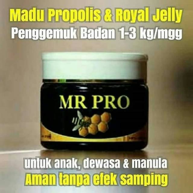 Jual MR PRO(Madu hutan berkhasiat untuk menambah berat badan) | Shopee ...