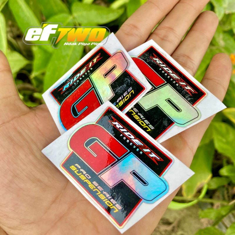 Jual Sticker GP Ride it Hologram | Shopee Indonesia