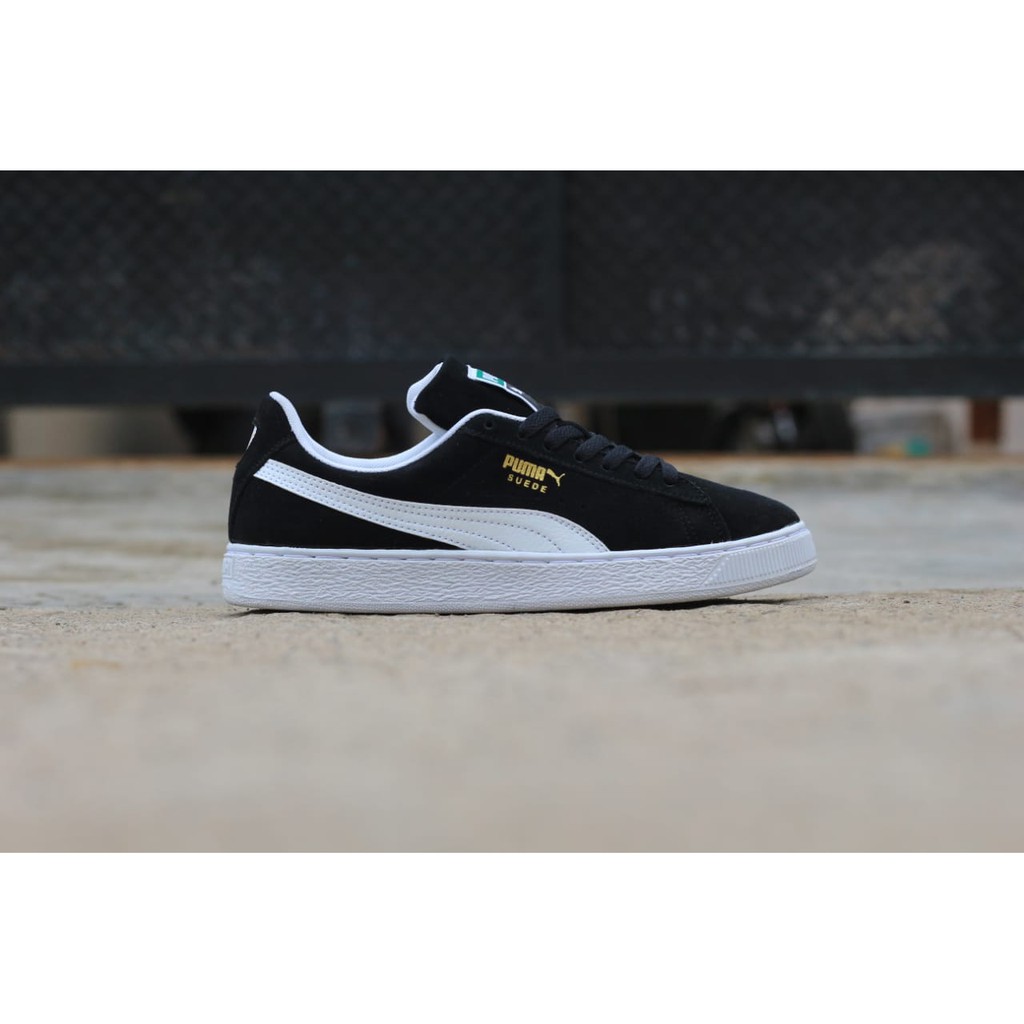Jual SEPATU PUMA BLACK WHITE ORIGINAL NO TAG | Shopee Indonesia