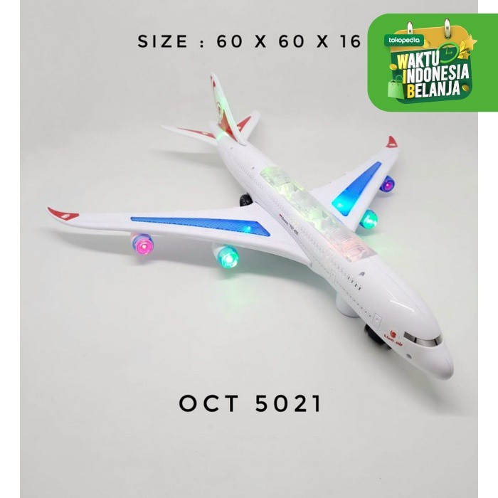 Jual Mainan Pesawat Garuda Indonesia OCT-5021 | Shopee Indonesia