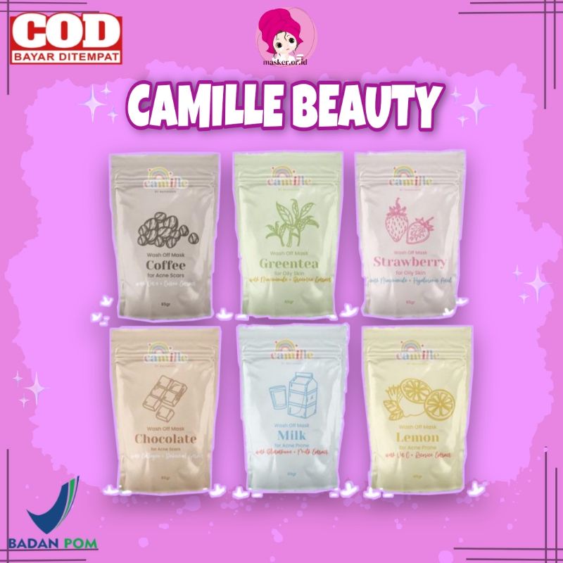 Jual [READY] MASKER CAMILLE BEAUTY MASKER ORGANIK BY CAMILE BEAUTE EX MASKYOURNEEDS | Shopee ...