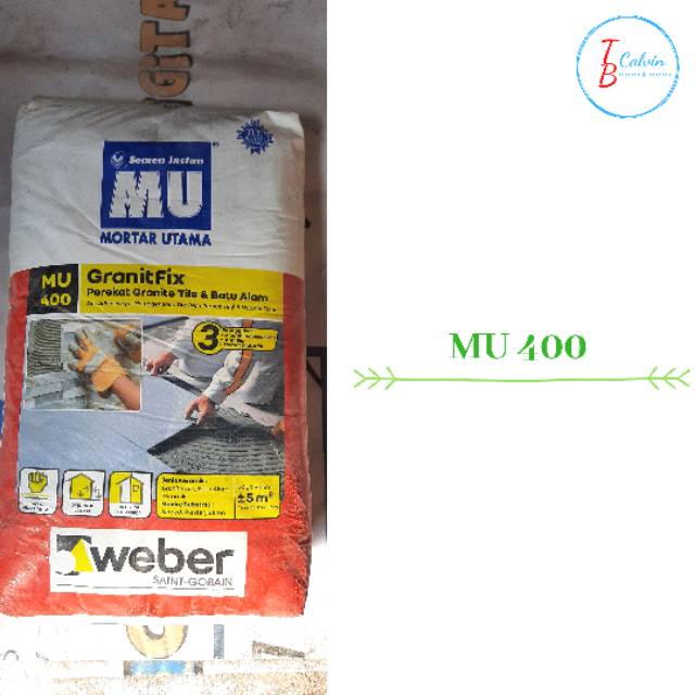 Jual MU 400 / Mortar Utama 400 / Perekat Keramik dan Granit | Shopee ...