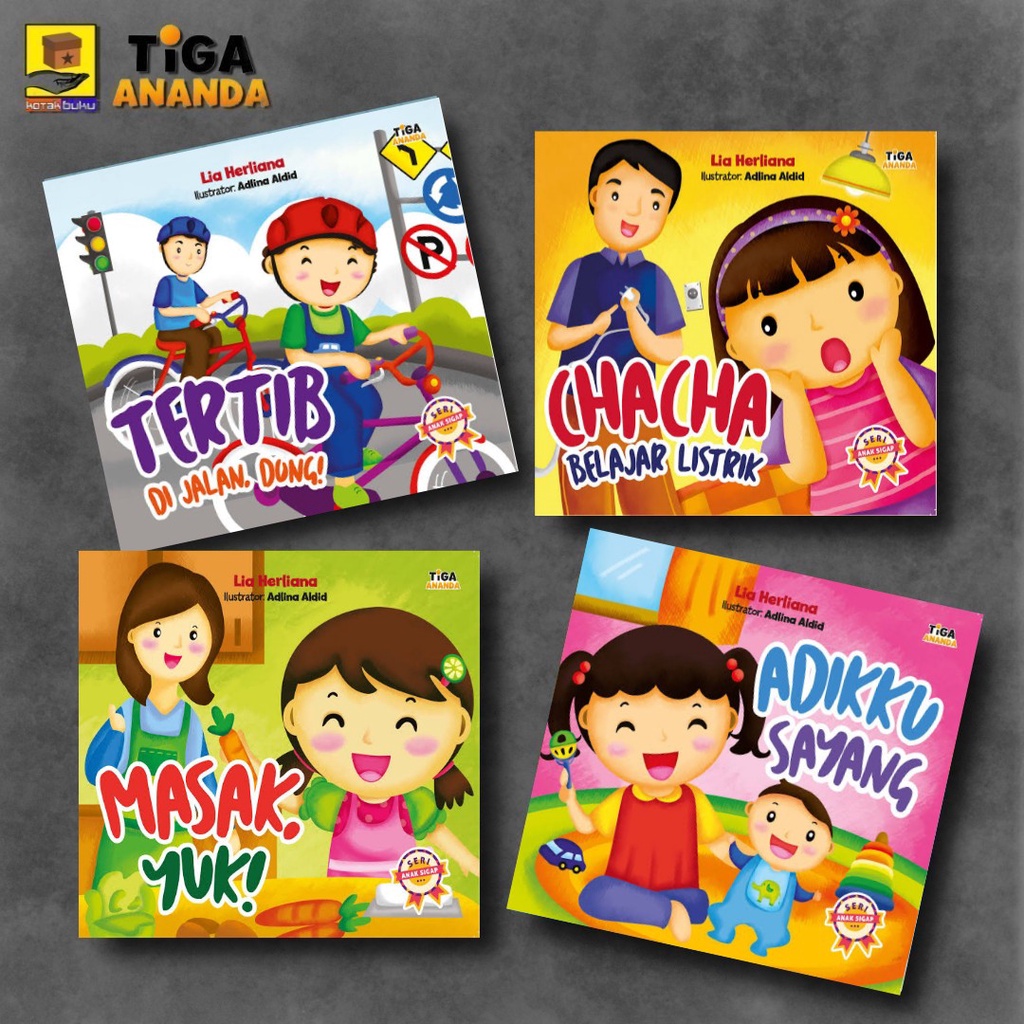 Jual Buku Cerita Anak / Seri Anak Sigap / Buku Anak TK PAUD / Cerita Anak | Shopee Indonesia