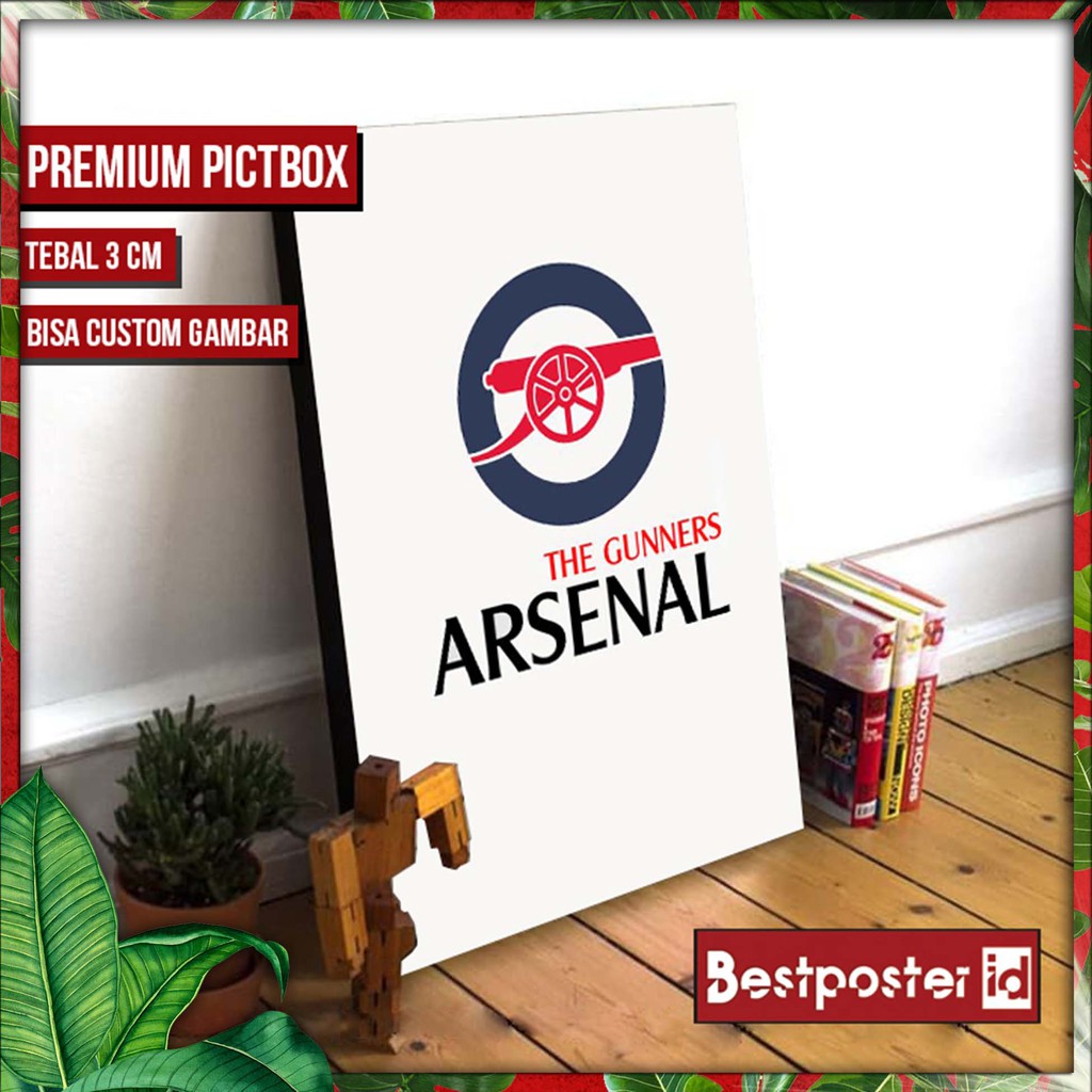 Jual Poster ARSENAL Frame Kayu Tebal BOLA 031 | Shopee Indonesia