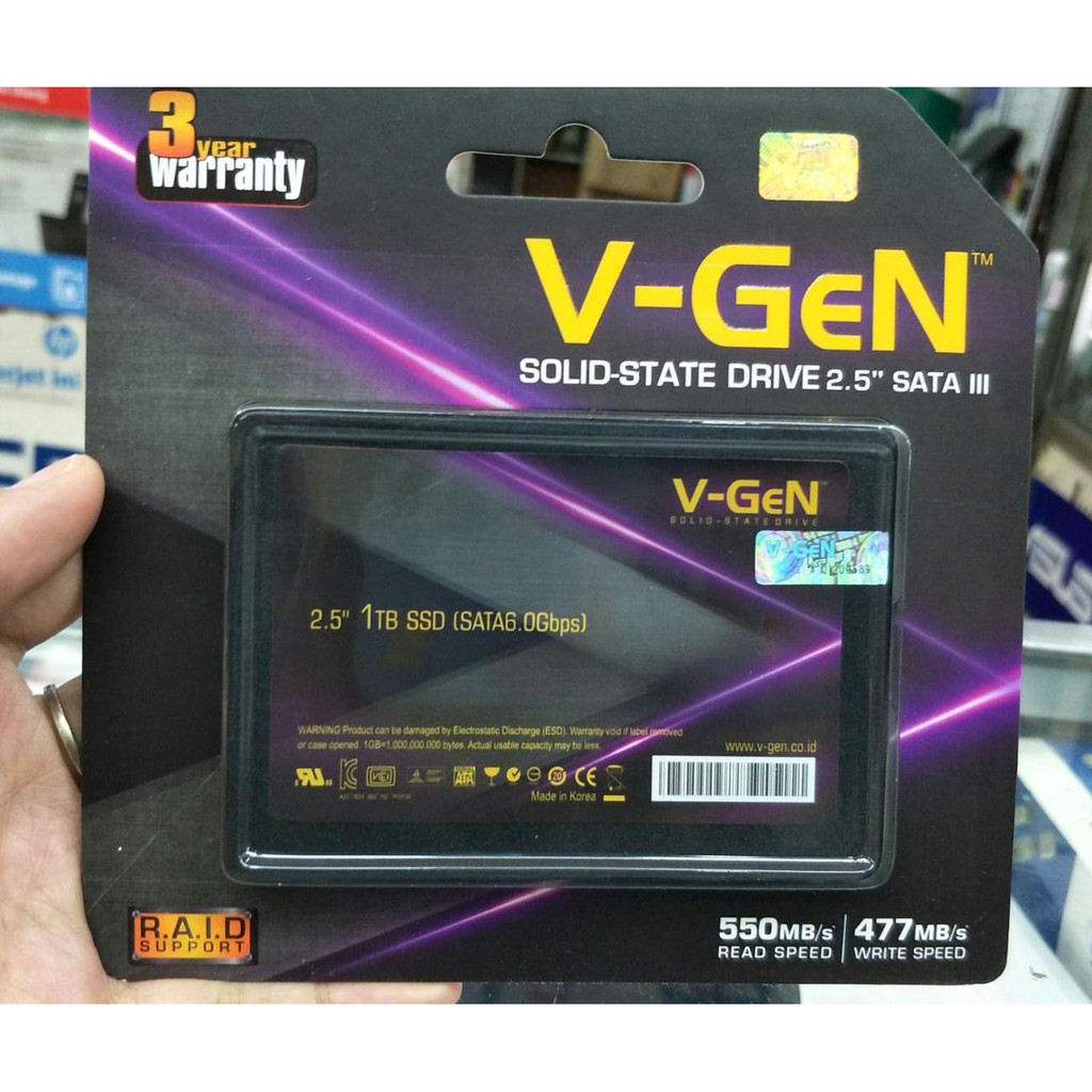 Jual SSD V-GEN 1TB 2,5''(SATA 6,0Gbps) | Shopee Indonesia