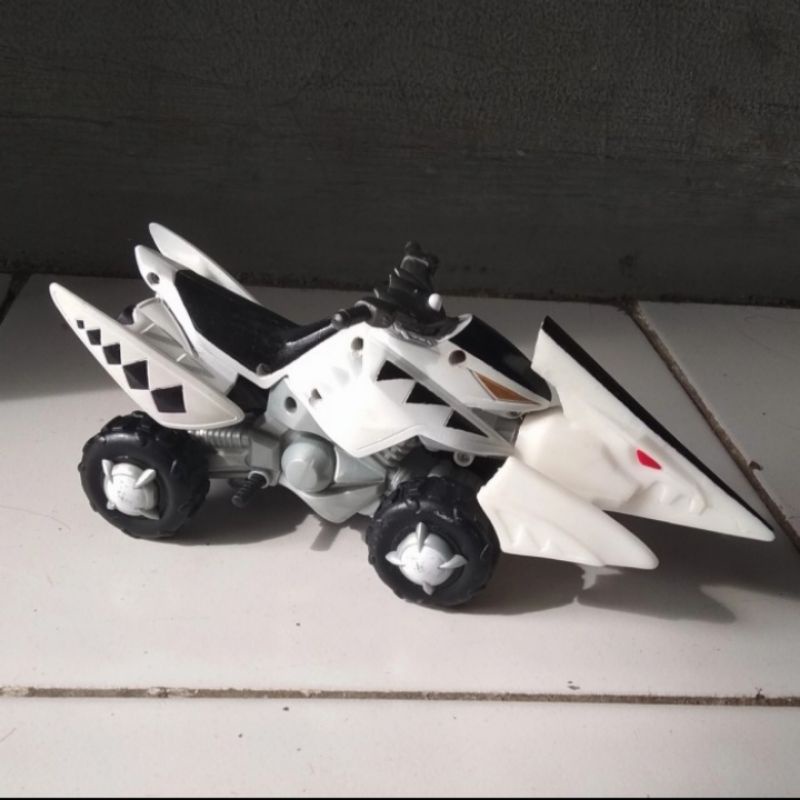 Jual Dino Thunder atv bike Abare killer white power rangers | Shopee ...