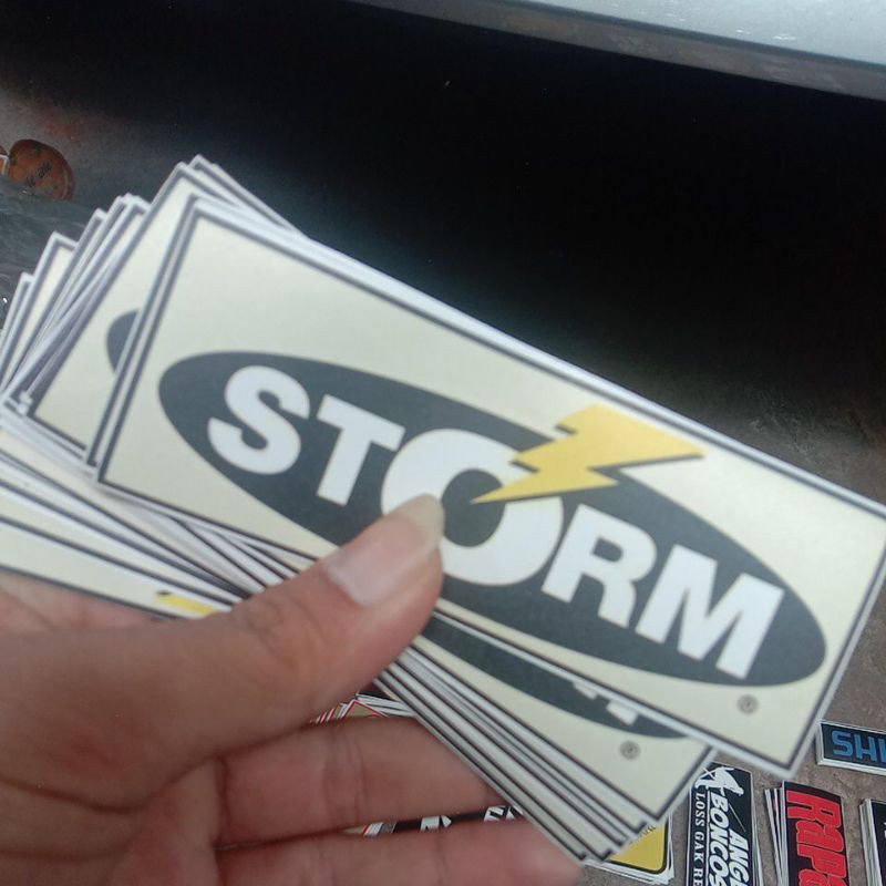 Jual stiker mancing storm | Shopee Indonesia