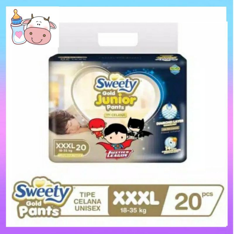 Jual Sweety Gold Junior Pants XXXL 20 | Shopee Indonesia