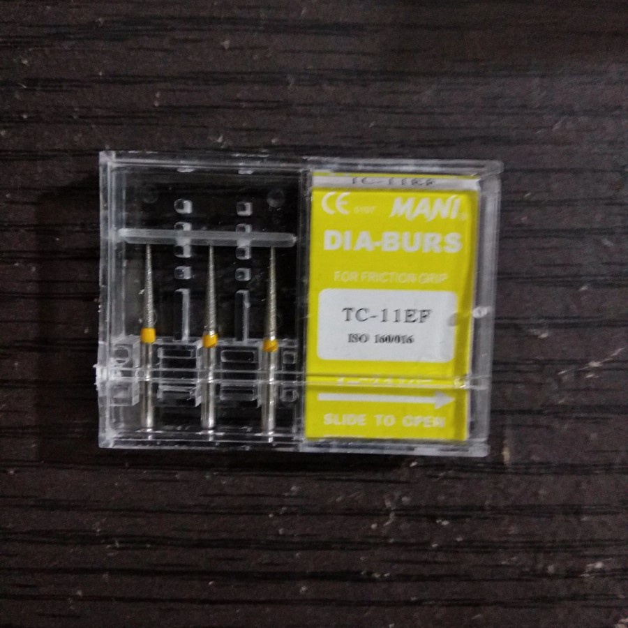 Jual dental finishing Bur TC 11EF Bur Highspeed kecepatan tinggi isi 3 pcs | Shopee Indonesia