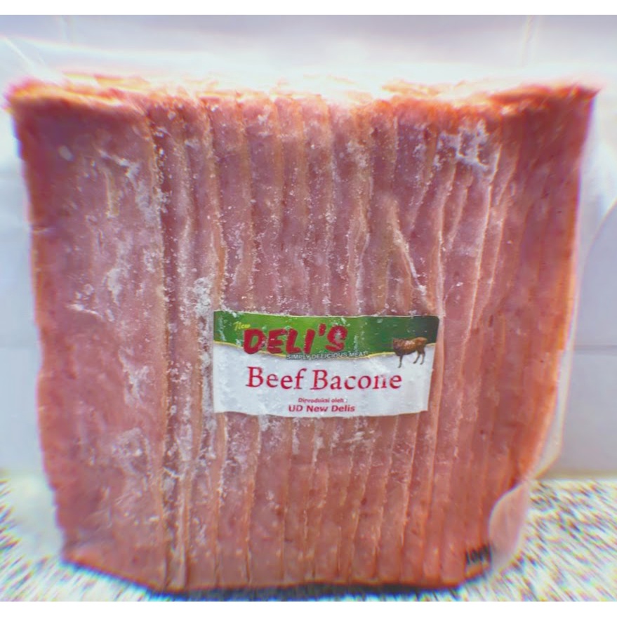 Jual Deli's Beef Bacon 1 Kg | Shopee Indonesia