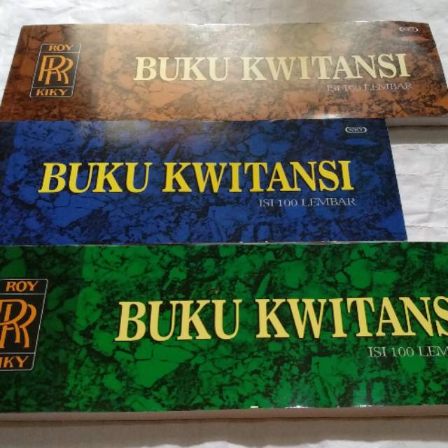 Jual BUKU KWITANSI KIKY ISI 100 LEMBAR | Shopee Indonesia
