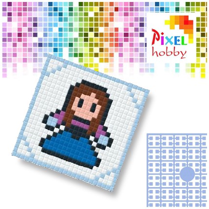 Jual Pixelhobby Disney - Anna Pixel Art | Shopee Indonesia