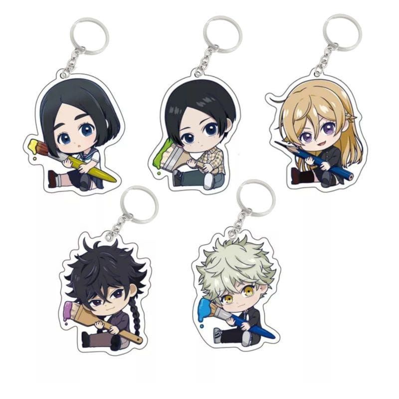 Jual Gantungan Kunci Akrilik Periode Biru Anime Perhiasan Gantungan ...
