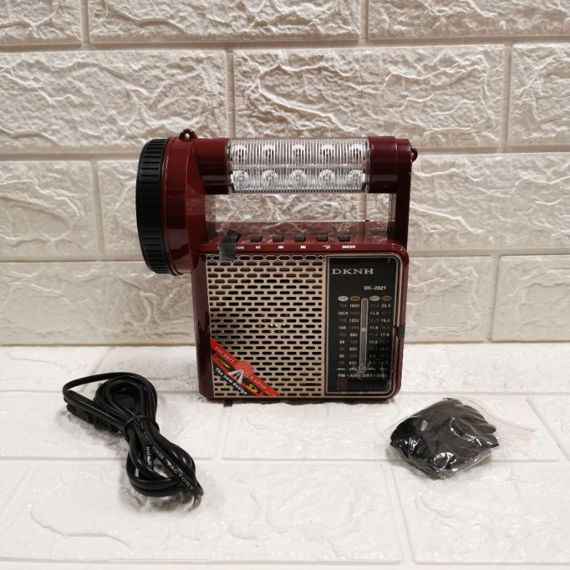Jual VINTAGE RADIO JADUL DKNH DK 2821 ADA SENTER LAMPU AC DC AM FM SW1 ...