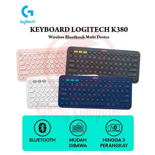Jual KEYBOARD LOGITECH K380 WIRELESS BLUETHOOTH | Shopee Indonesia