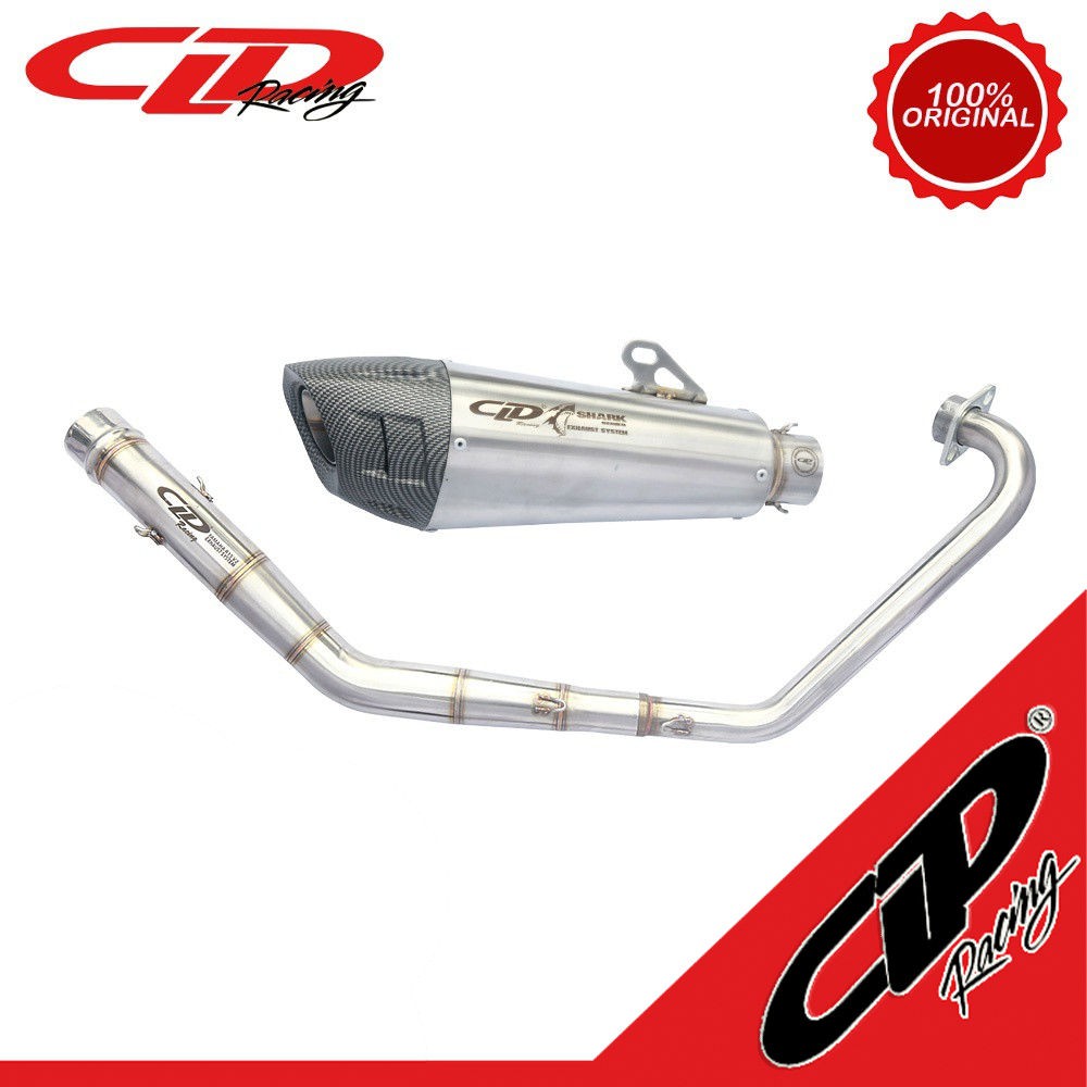 Jual Knalpot CLD Shark Series R15 dan MT15 CLD Racing | Shopee Indonesia