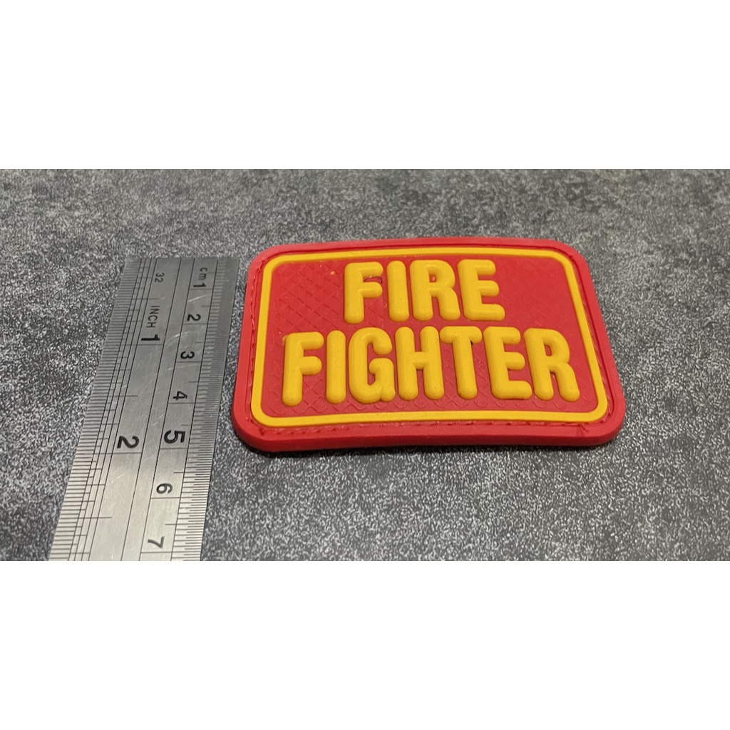 Jual Patch Fire Fighter - Patch Velcro Pemadam - Prepetan Pemadam Fire ...