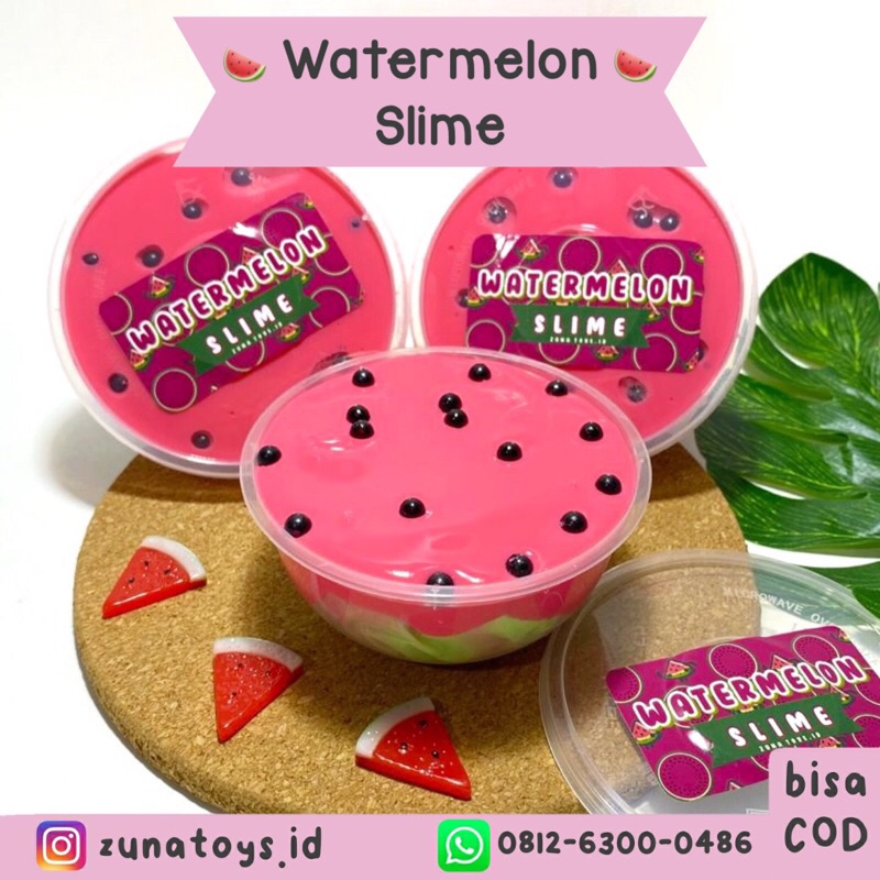 Jual Watermelon Slime 200cc | Shopee Indonesia