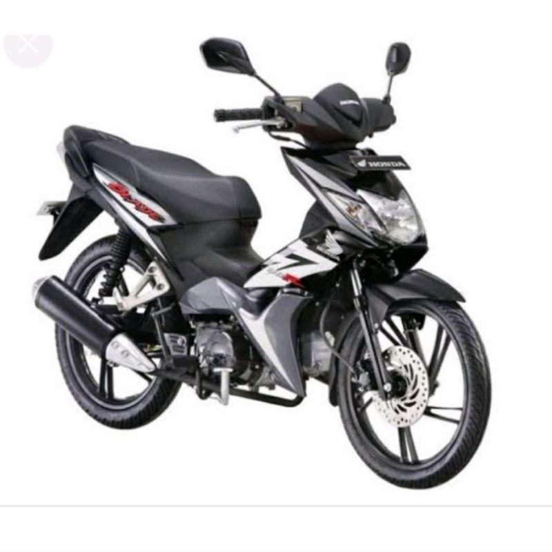 Jual Full body halus Honda Blade lama 110 Hitam abu | Shopee Indonesia