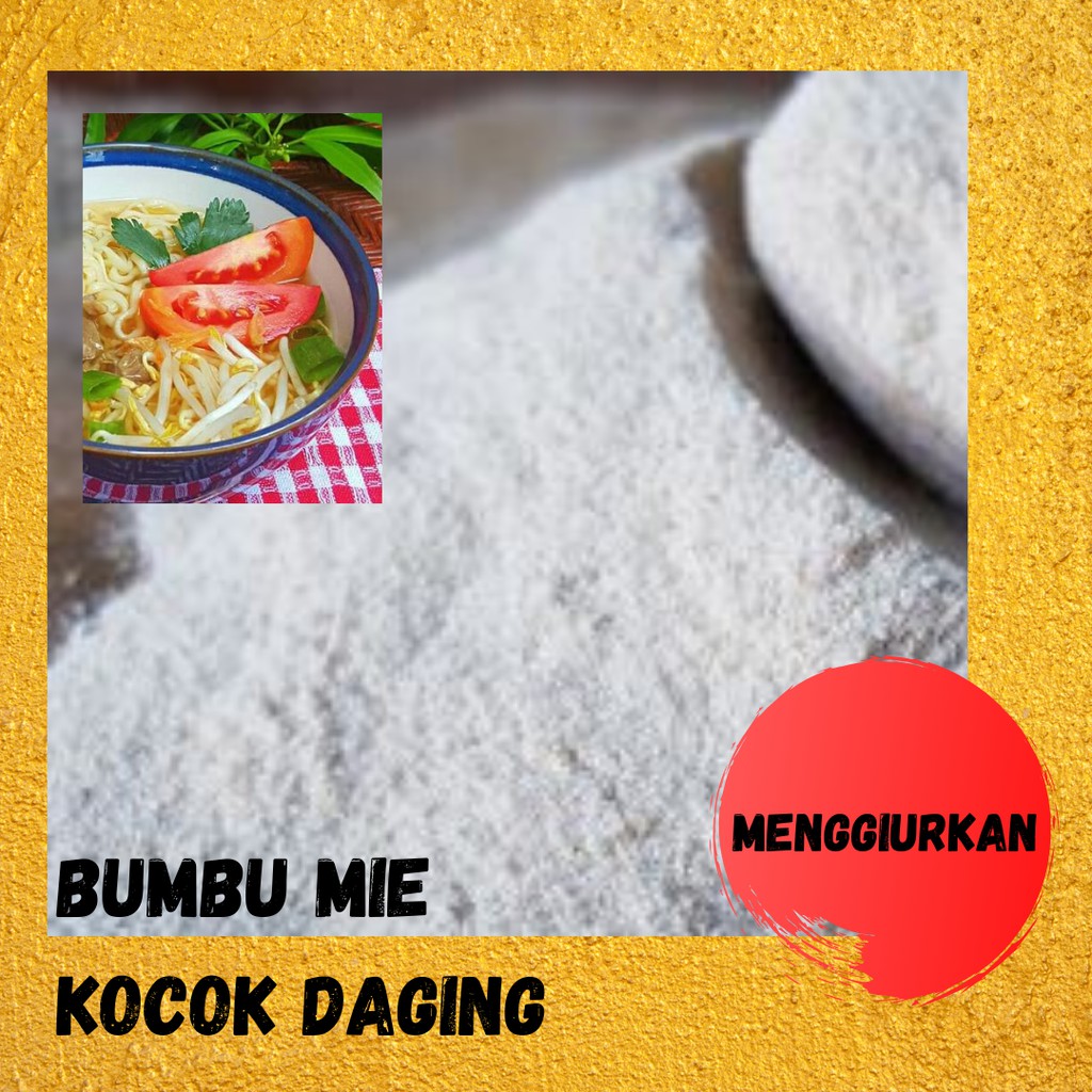Jual BUMBU TABUR MIE KOCOK SOP DAGING 1 KG FOOD GRADE 1Kg Bubuk Bumbu ...