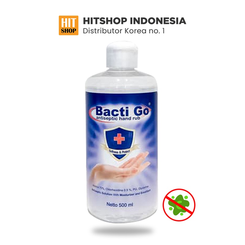 Jual Bacti Go Antiseptic Hand Rub 500ml - Cairan Antiseptik/Hand ...